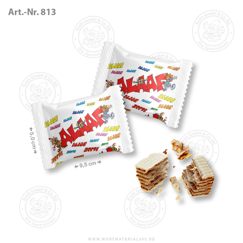 25 x Waffelschnitte 12g "Alaaf", 1,99